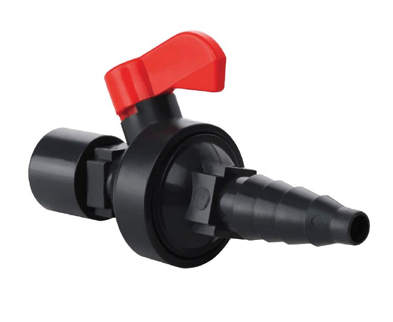 Hydroplast sch80 upvc LabCock Valve - Irfan Traders