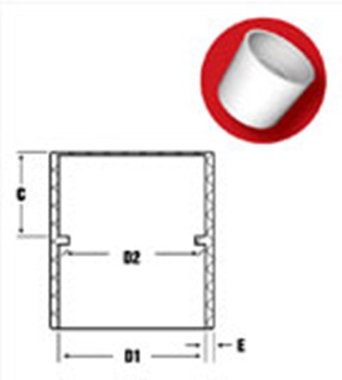 Steelex upvc Socket 3/4" - Karachi - Irfan Traders