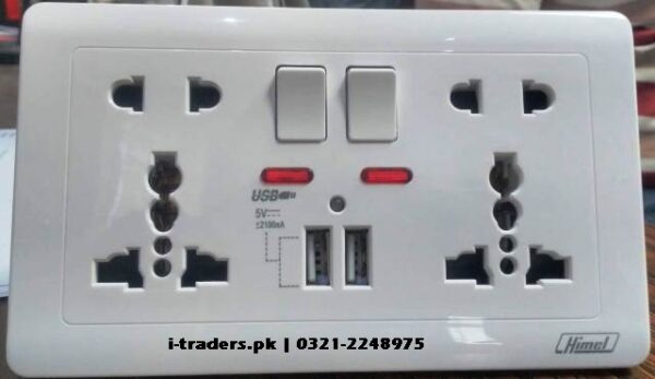 White Switch Socket Designs in Karachi - Irfan Traders